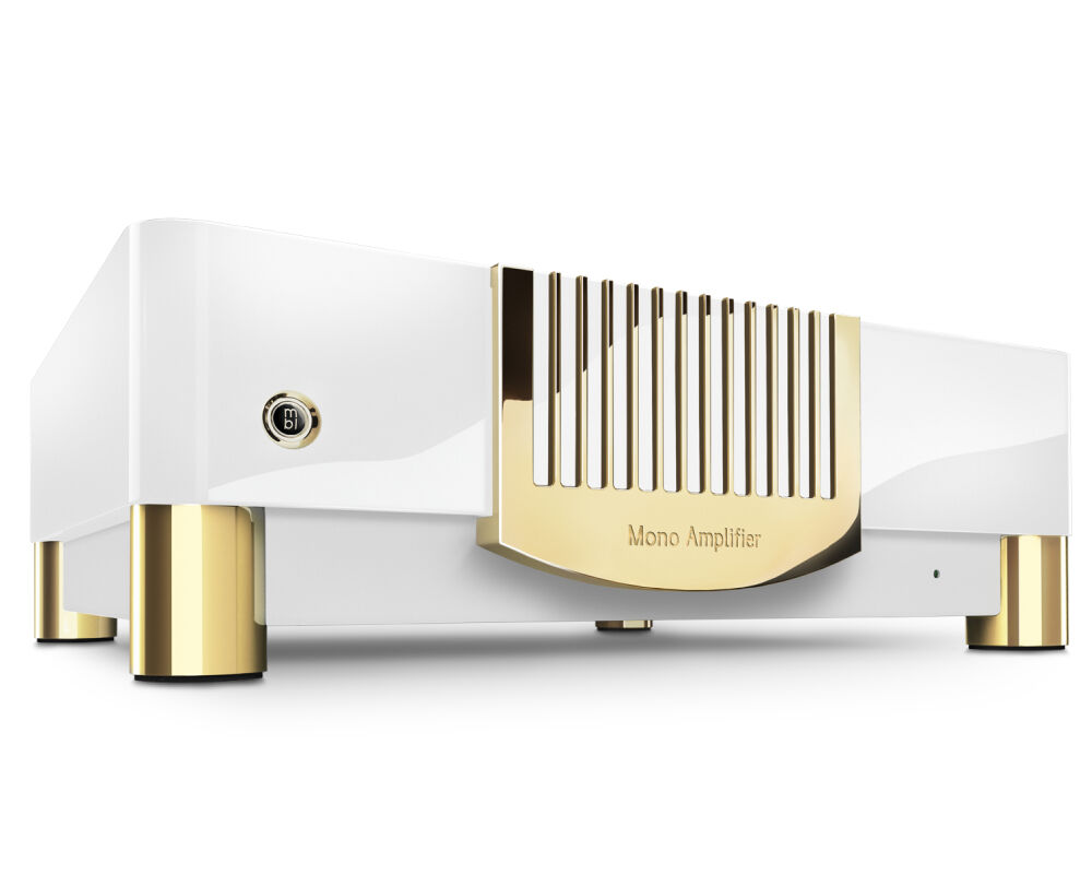 MBL Noble Line Monoblock Power Amplifier N15 (biały/złoty). Końcówka ...