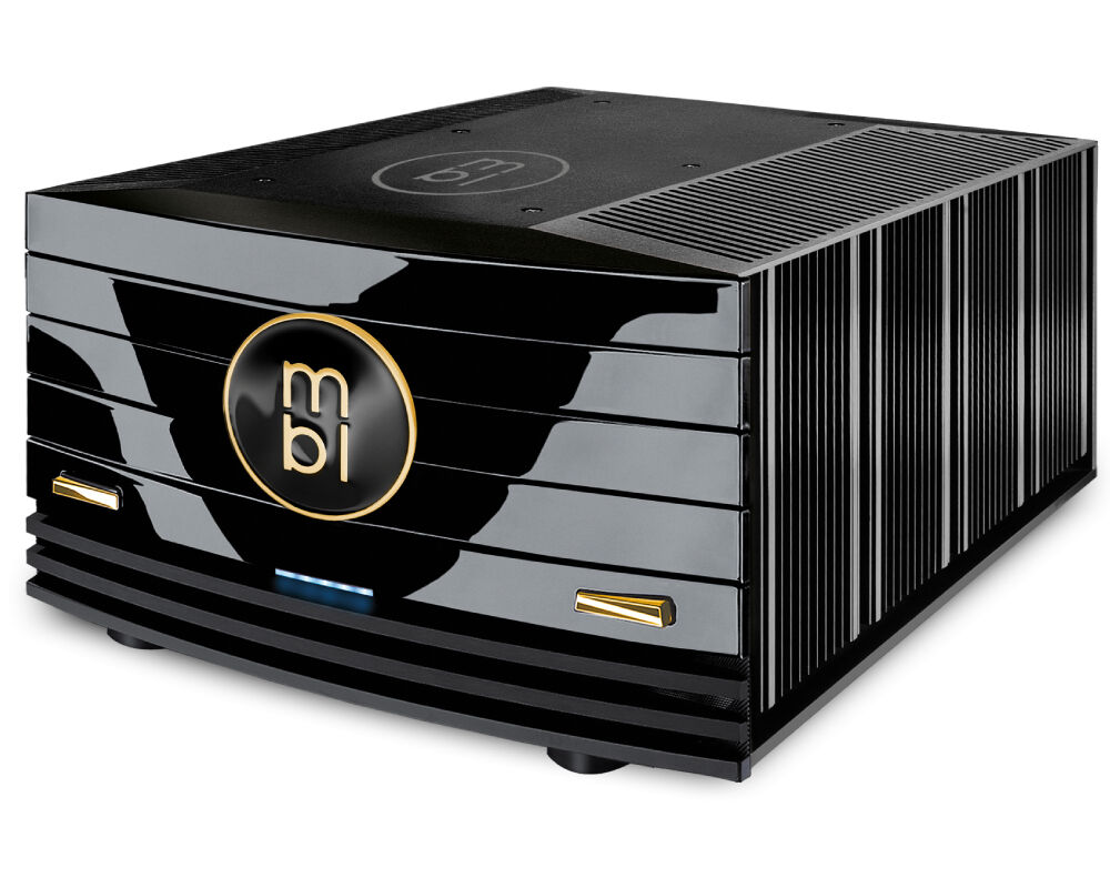 MBL Reference Line Power Amplifier 9008 A (czarny/złoty). Końcówka mocy ...