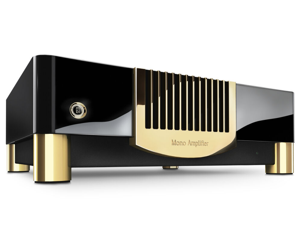 MBL Noble Line Monoblock Power Amplifier N15 (czarny/złoty). Końcówka ...