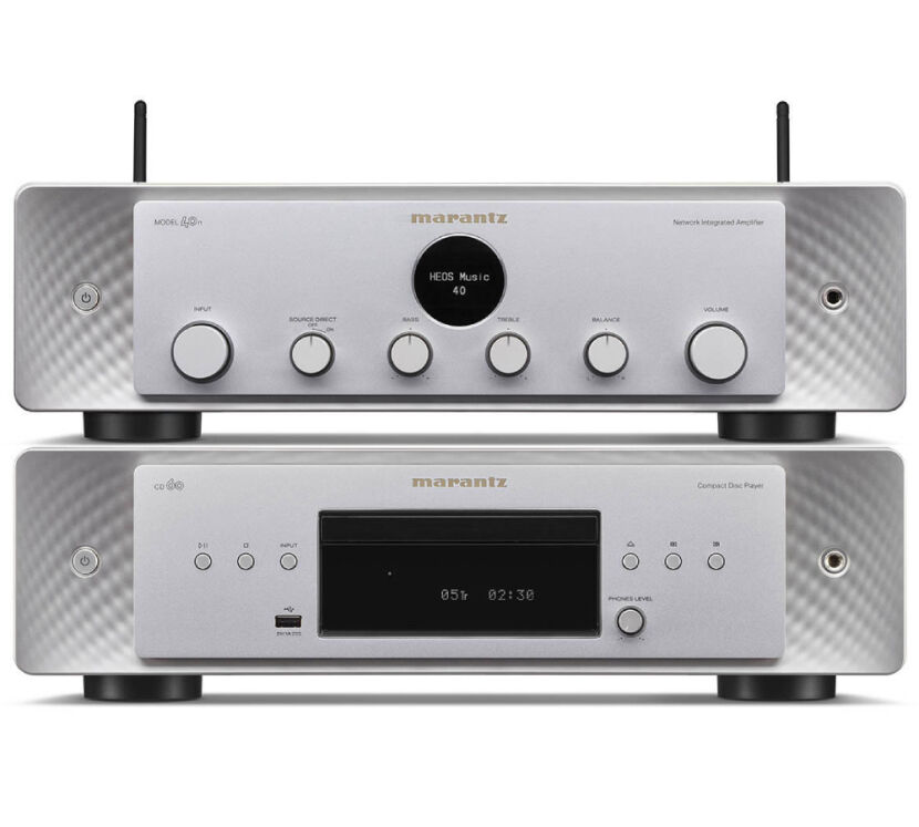 Marantz Model 40n, Marantz CD 60 (srebrny). Zestaw wzmacniacz i ...